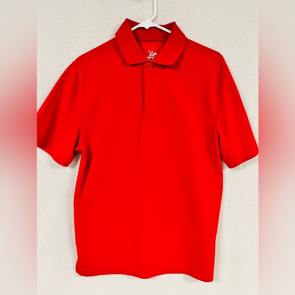 Beverly Hills Polo Club | Shirts | Beverly Hills Polo Club Red Polo ...